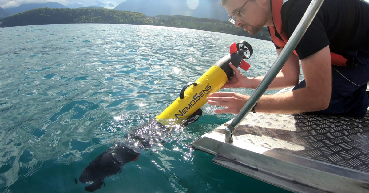 Nortek | Underwater navigation sensor package enables micro-AUV…