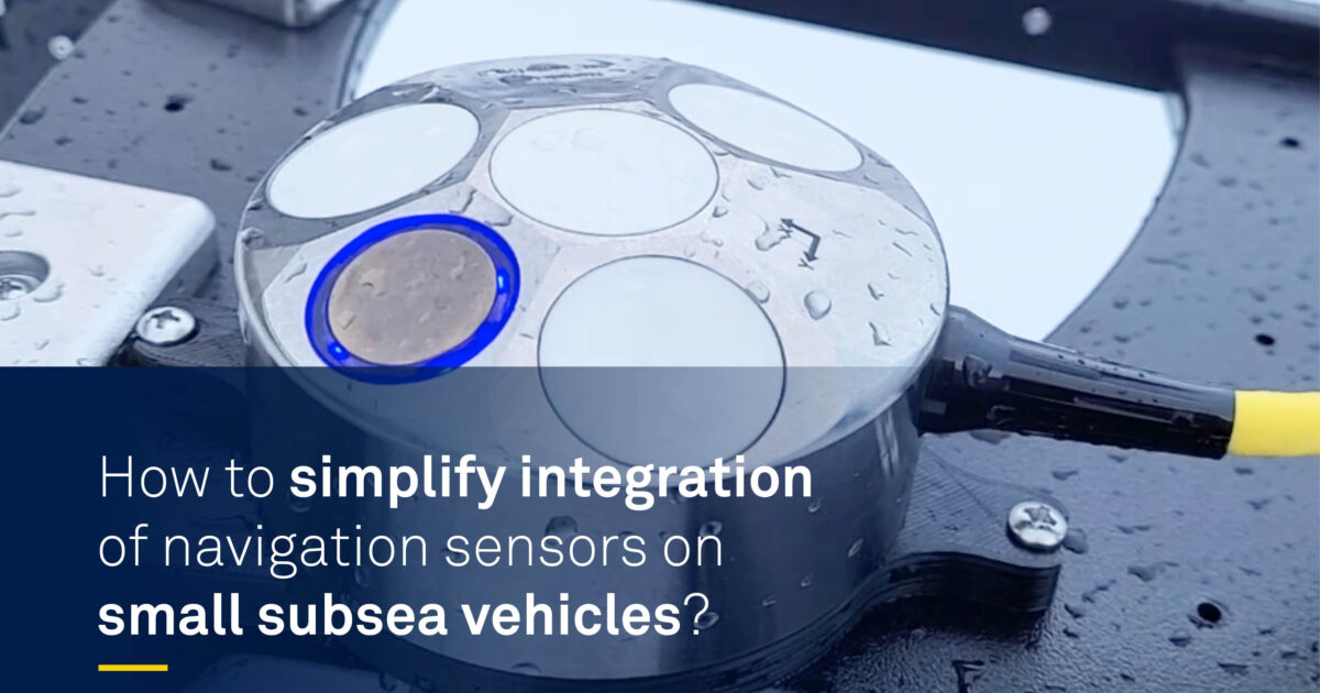 Nortek | How to integrate navigation sensors on small subsea vehicles.
