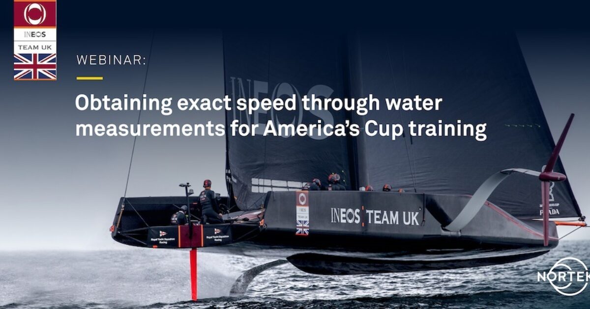 Nortek | Webinar: Obtaining exact speed through water measurements…