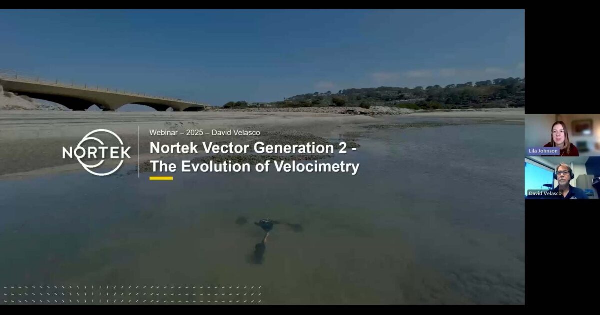 Nortek | Webinar: Nortek Vector Generation 2 - The Evolution of…