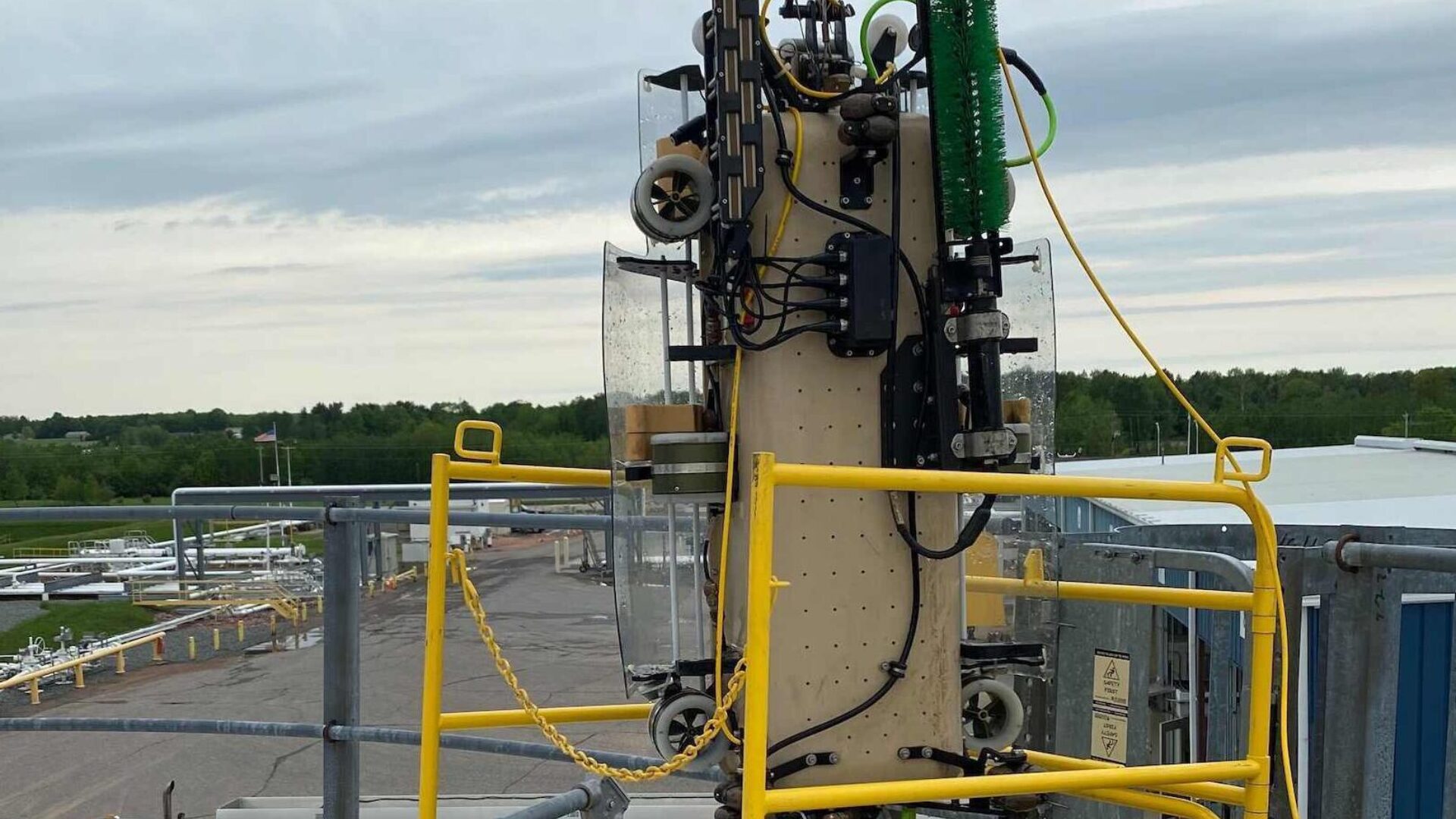 Nortek | Navigation accuracy to tank inspection robots in a harsh…