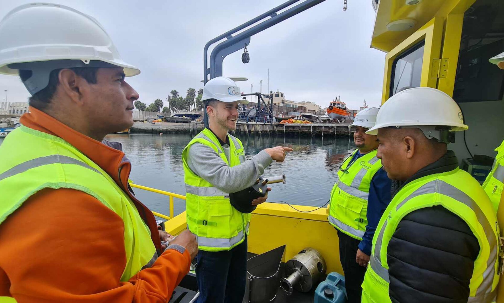 Nortek | Nortek providing training for vessel-mounted ADCP…