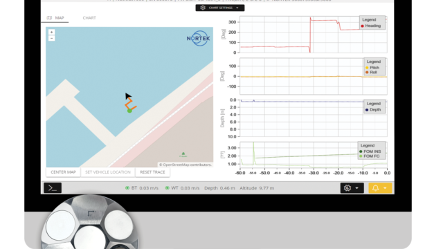 Nortek | Underwater navigation sensor package enables micro-AUV…