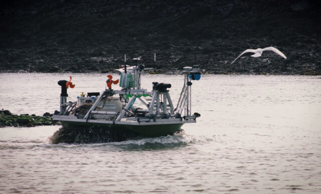 Nortek | Deploying a vessel-mounted ADCP on a USV to survey currents…