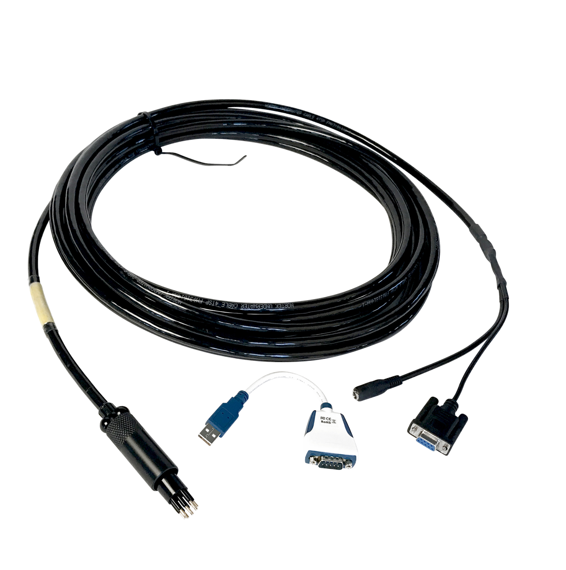 Nortek | Cable RS232 polyurethane with 8-pin inline connector and USB…