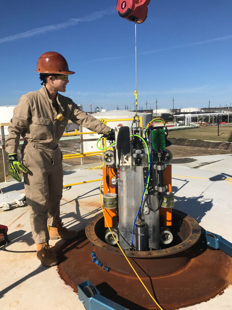 Nortek | Navigation accuracy to tank inspection robots in a harsh…